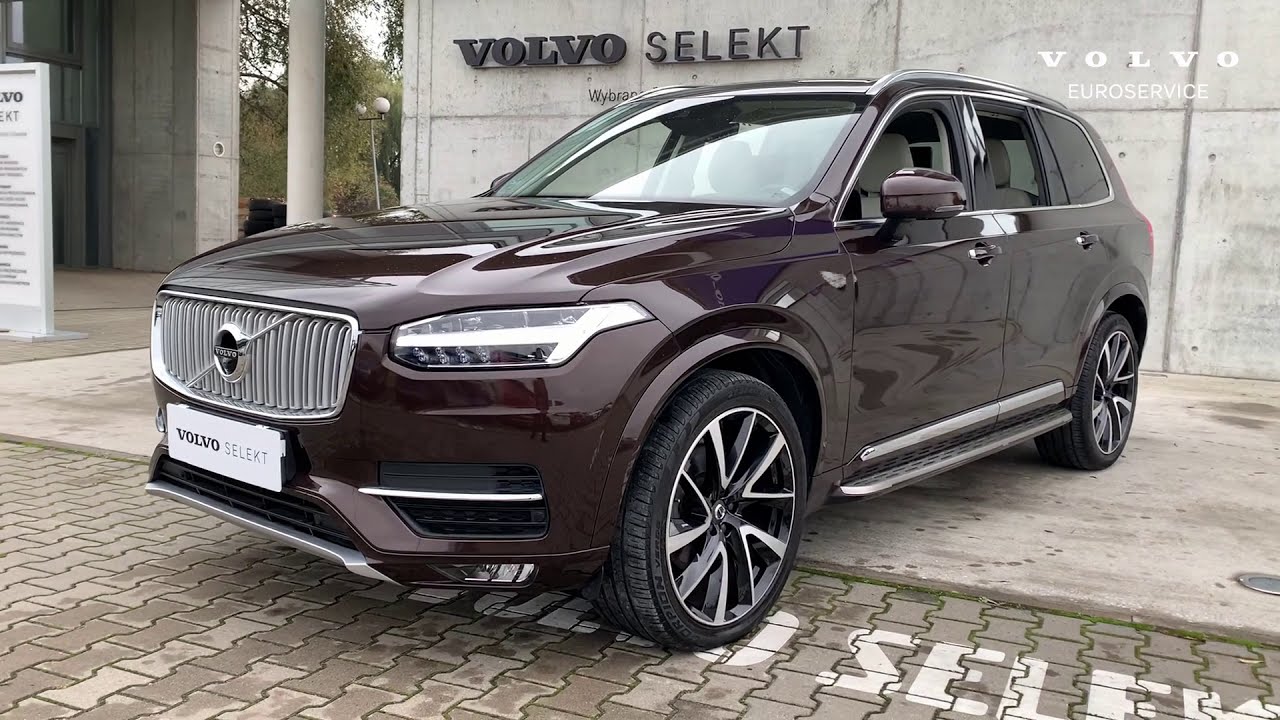 VOLVO SELEKT XC90 D5 AWD + POLESTAR 240HP INSCRIPTION MAPLE BROWN 2018 ...