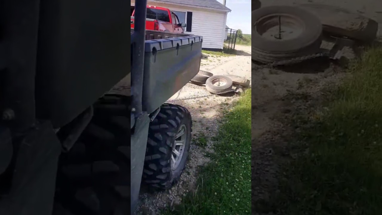 #2 Homemade driveway drag - YouTube