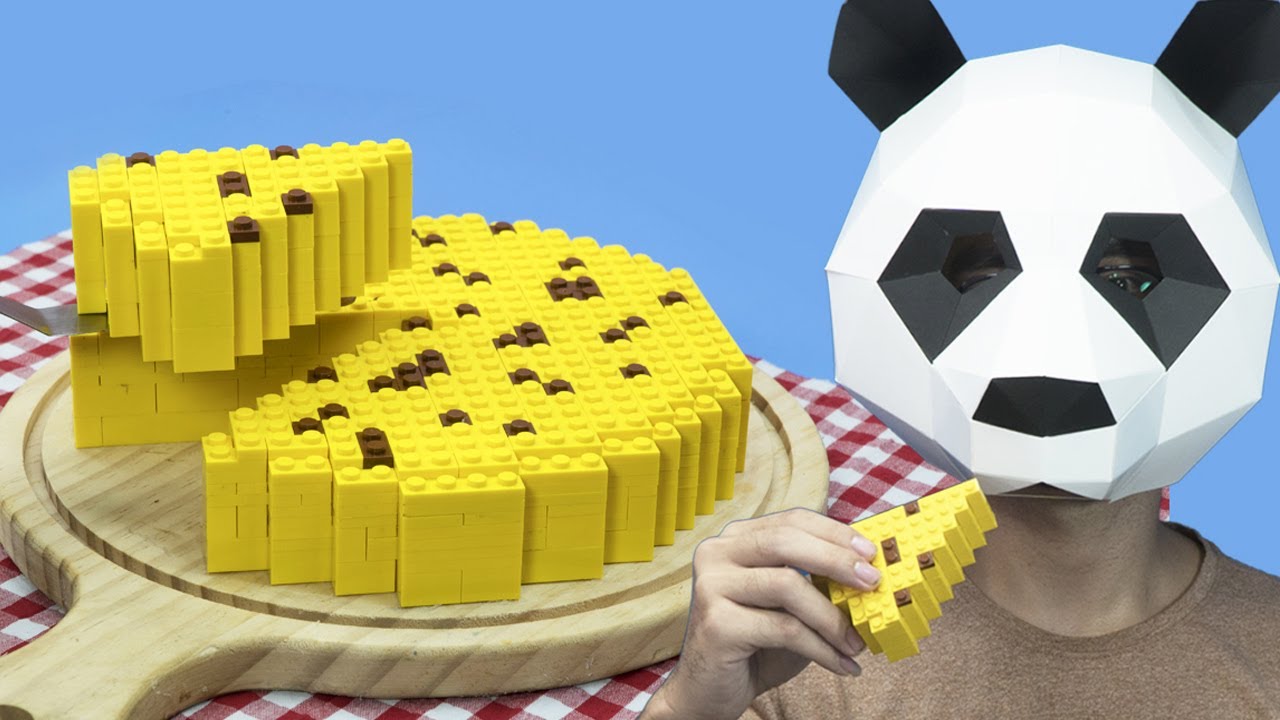 Lego Cheese / Stop Motion Cooking & ASMR - YouTube