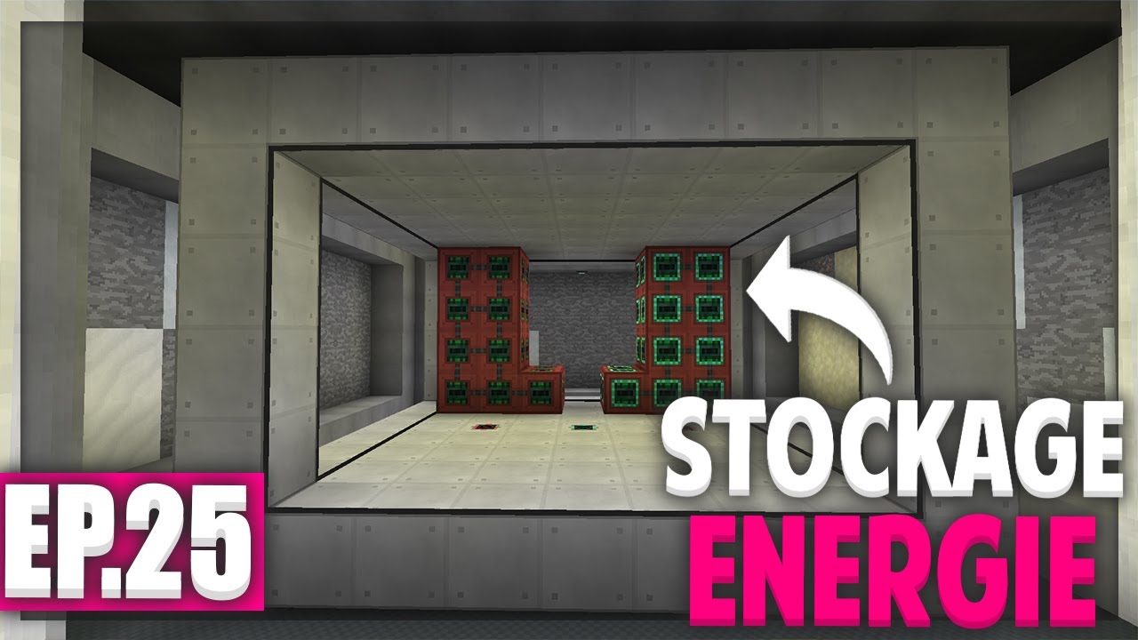 UN SUPER STOCKAGE D'ÉNERGIE ! | Minecraft Moddé - MC Eternal | Ep# 25 ...