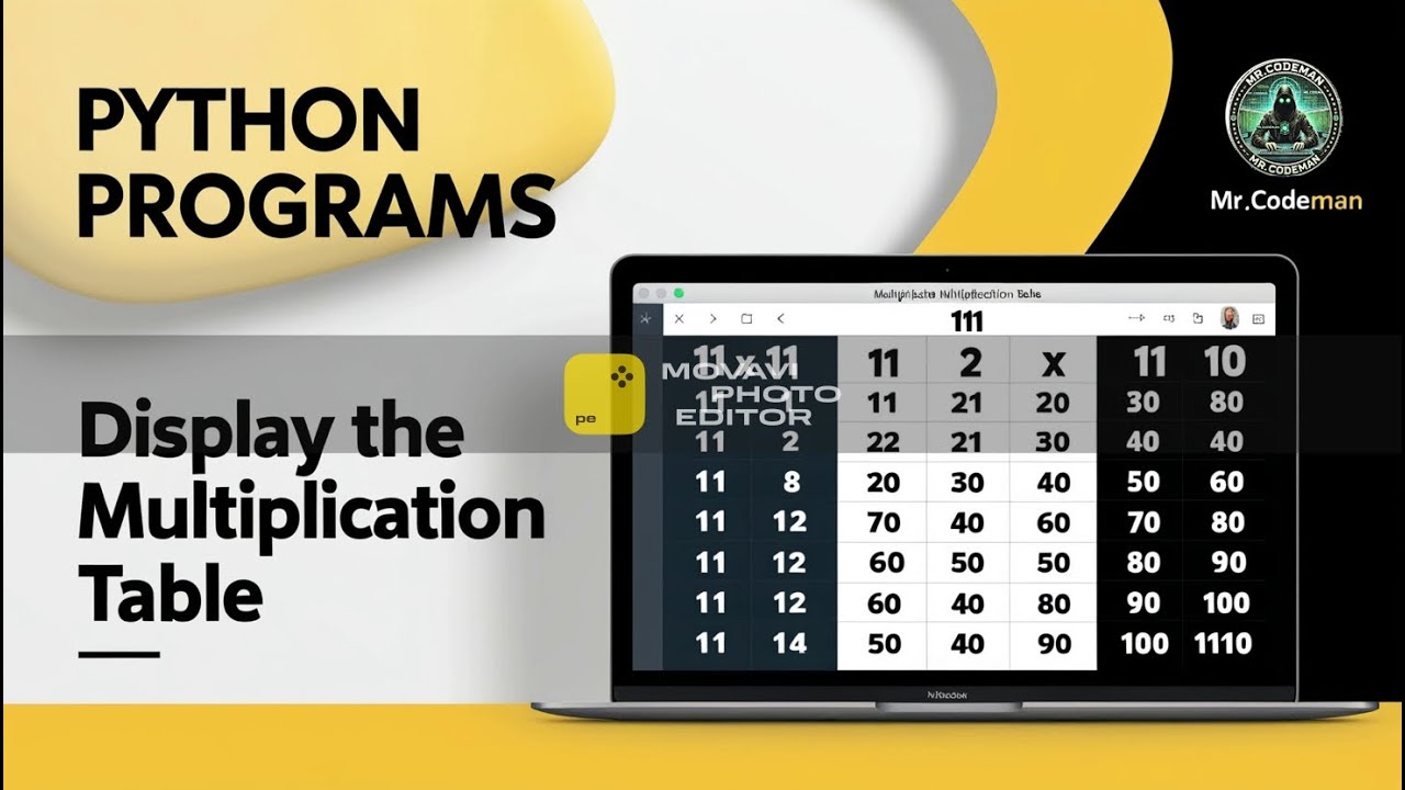 How To Write A Table Using Python Coding Programmingproject Python