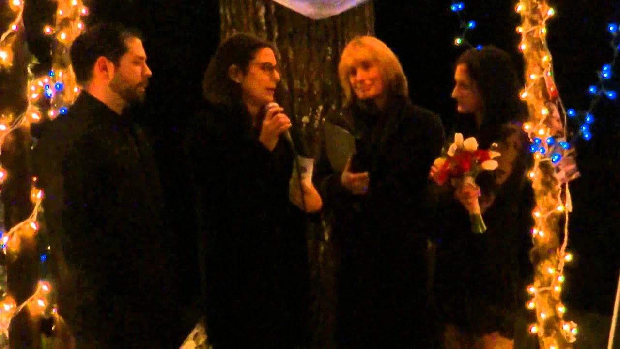 Babs speech at Chelsea and Derek's Wedding 12/6/14 - YouTube