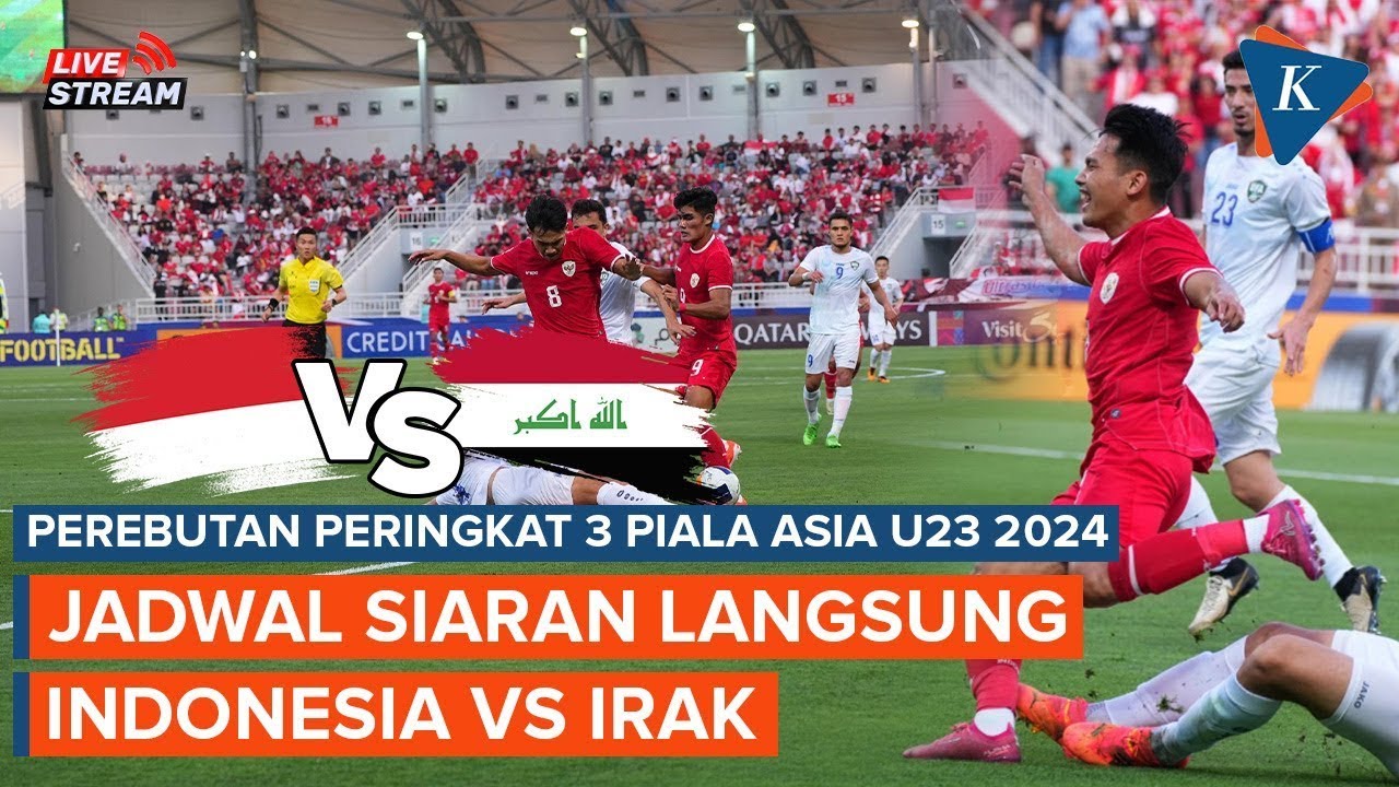 🔴IRAK U23 VS INDONESIA U23 - AFC U23 ASIAN CUP - YouTube