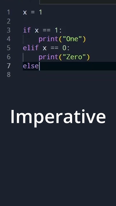 Imperative vs Functional Programming: If-Else in Python & Haskell 🔄💻 - YouTube
