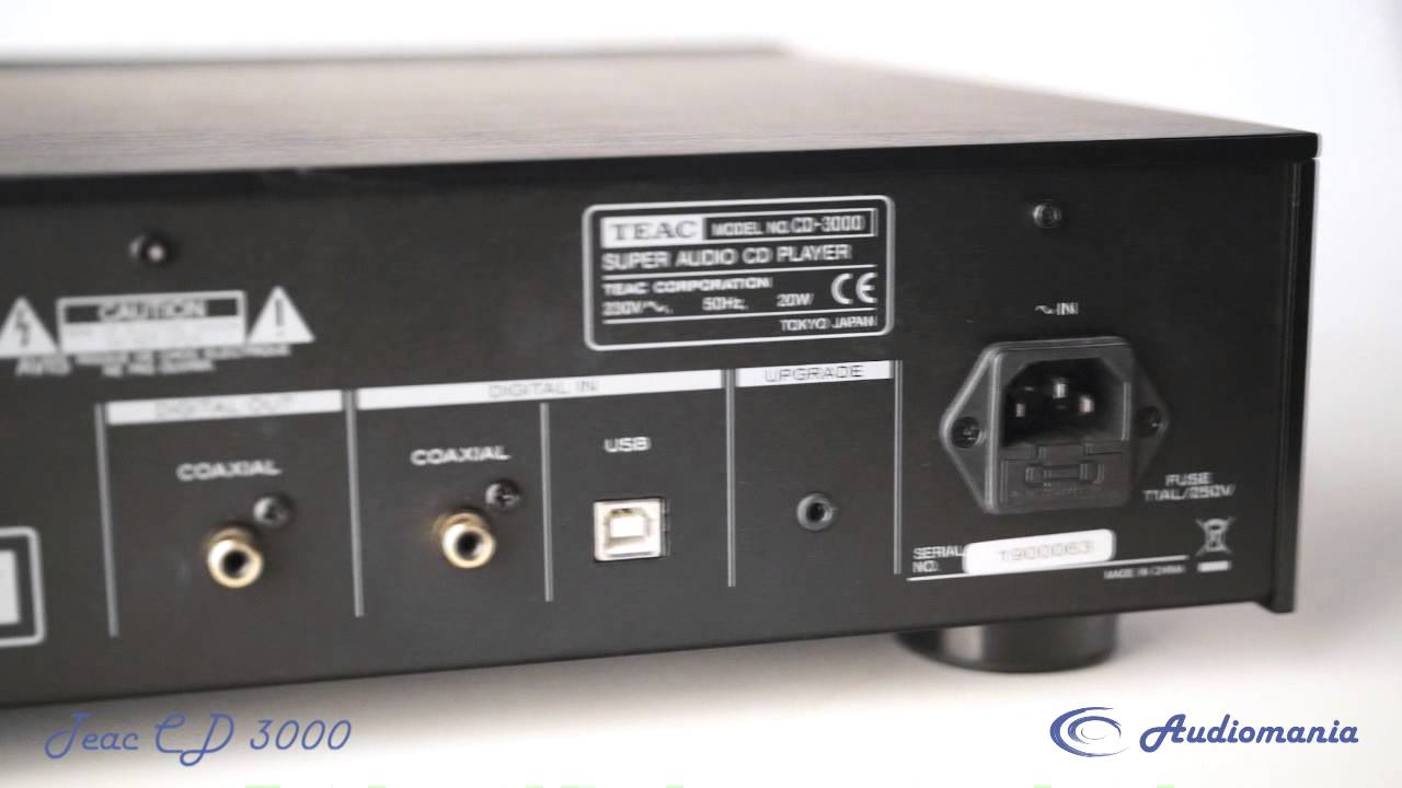 CD проигрыватель Teac CD 3000 - YouTube