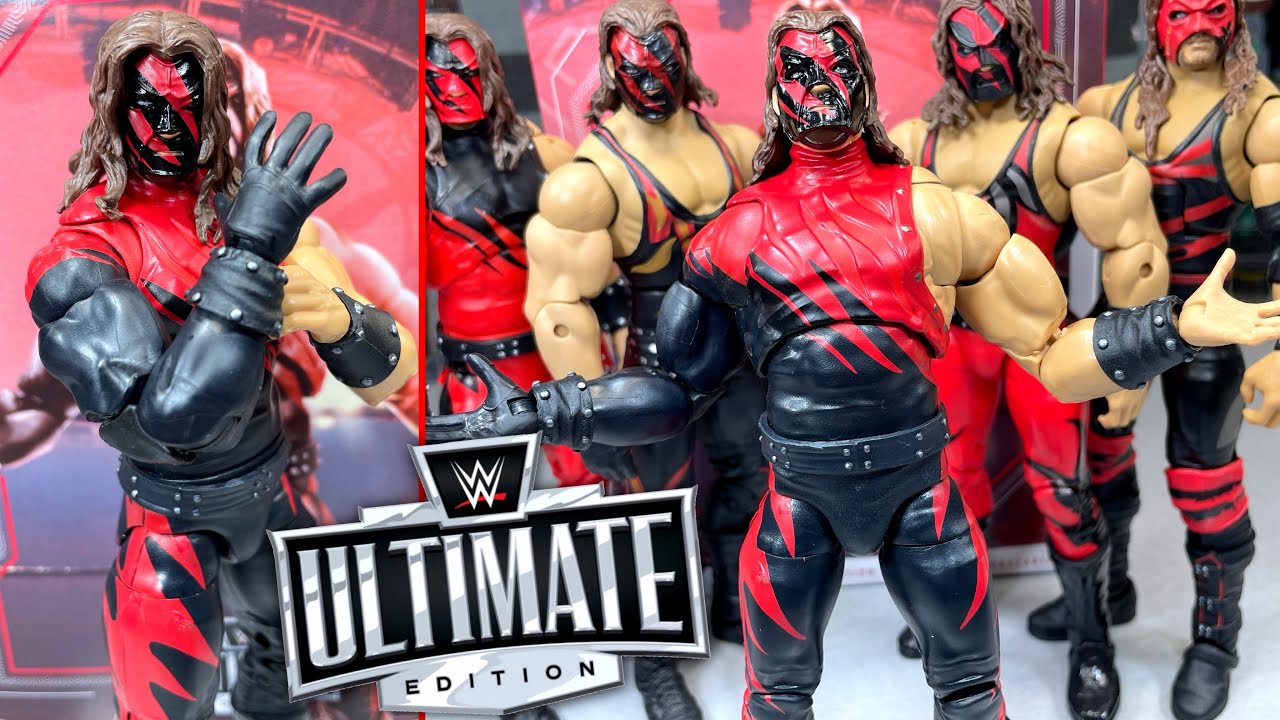 WWE ULTIMATE EDITION ATTITUDE ERA KANE FIGURE REVIEW! - YouTube