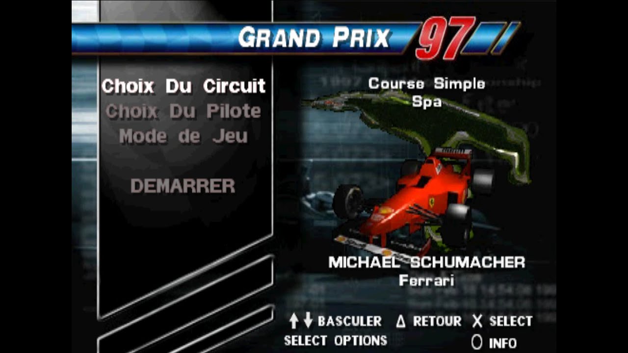 F1 97 12 Spa - F1 97 PS1 - YouTube