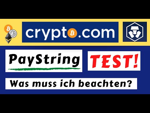 PayString Test Crypto.com | Was sollte ich beachten? | Wie funktioniert ...