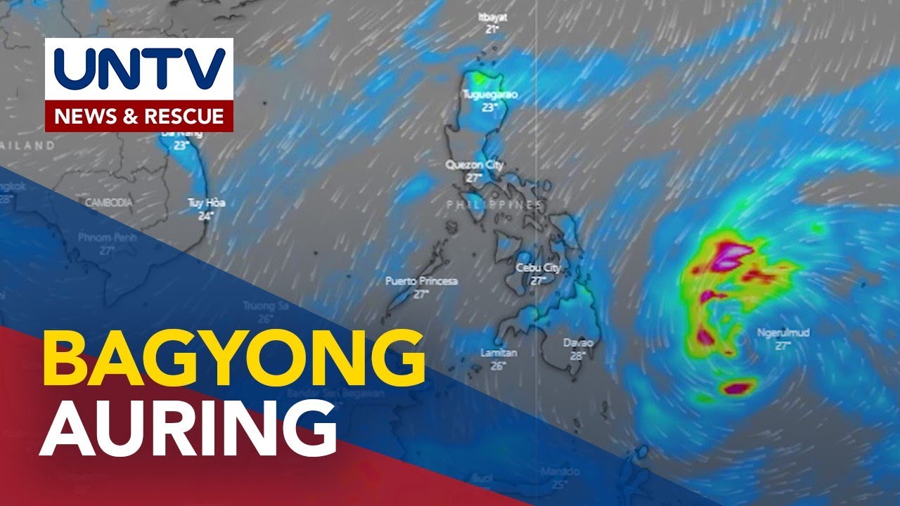 Bagyong Auring, inaasahang magiging tropical storm sa loob ng 24 oras ...