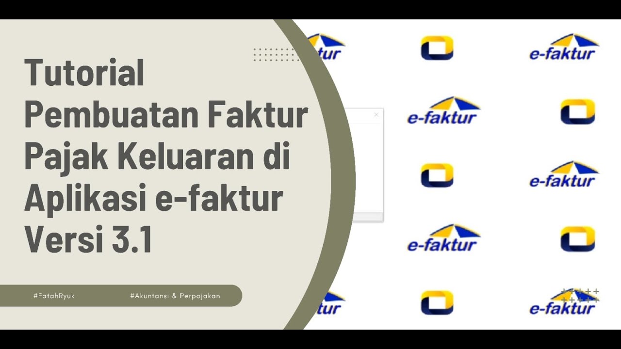 Tutorial efaktur: Cara Membuat faktur pajak keluaran di aplikasi e ...