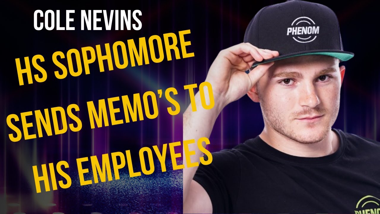 Cole Nevins: Building a Media Empire from Age 8 on David's Saturday ...