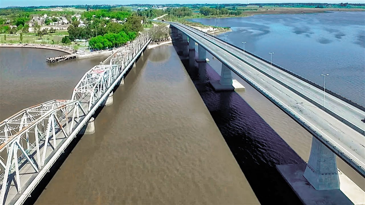 Rio Santa Lucia - Uruguay 4k Drone - YouTube
