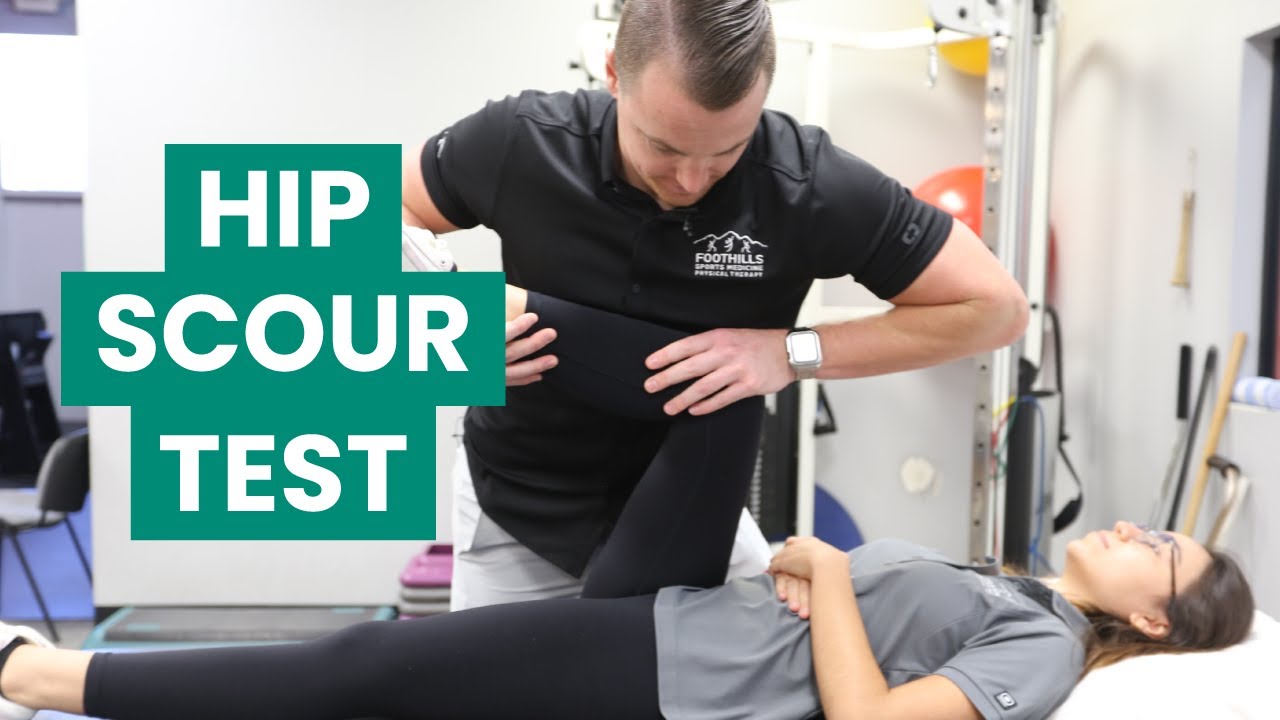 Hip Scour Test - YouTube