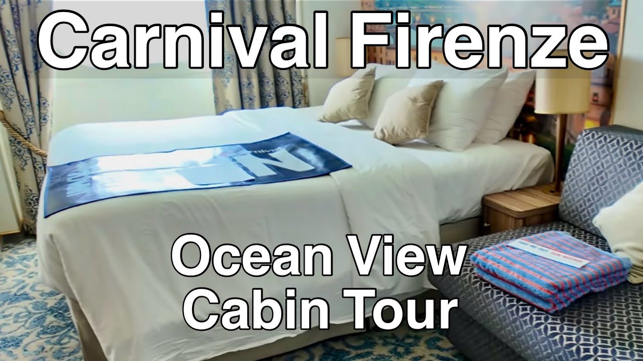 Walk thru to Music~Ocean View Cabin Tour Stateroom 3225~2025 Carnival ...