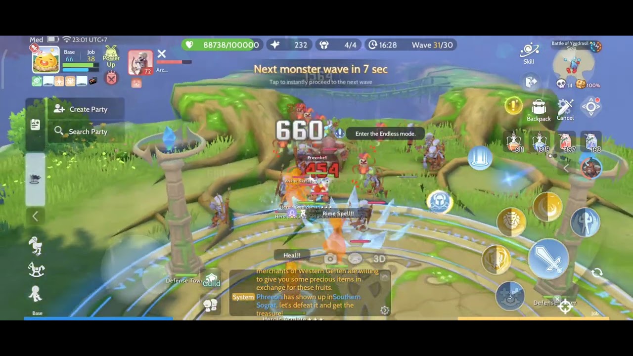 Vit knight (Solo Yggdrasil) Ragnarok Origin - YouTube