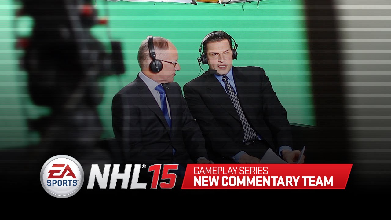 NHL 15 Gameplay Series: New Commentary Team - YouTube