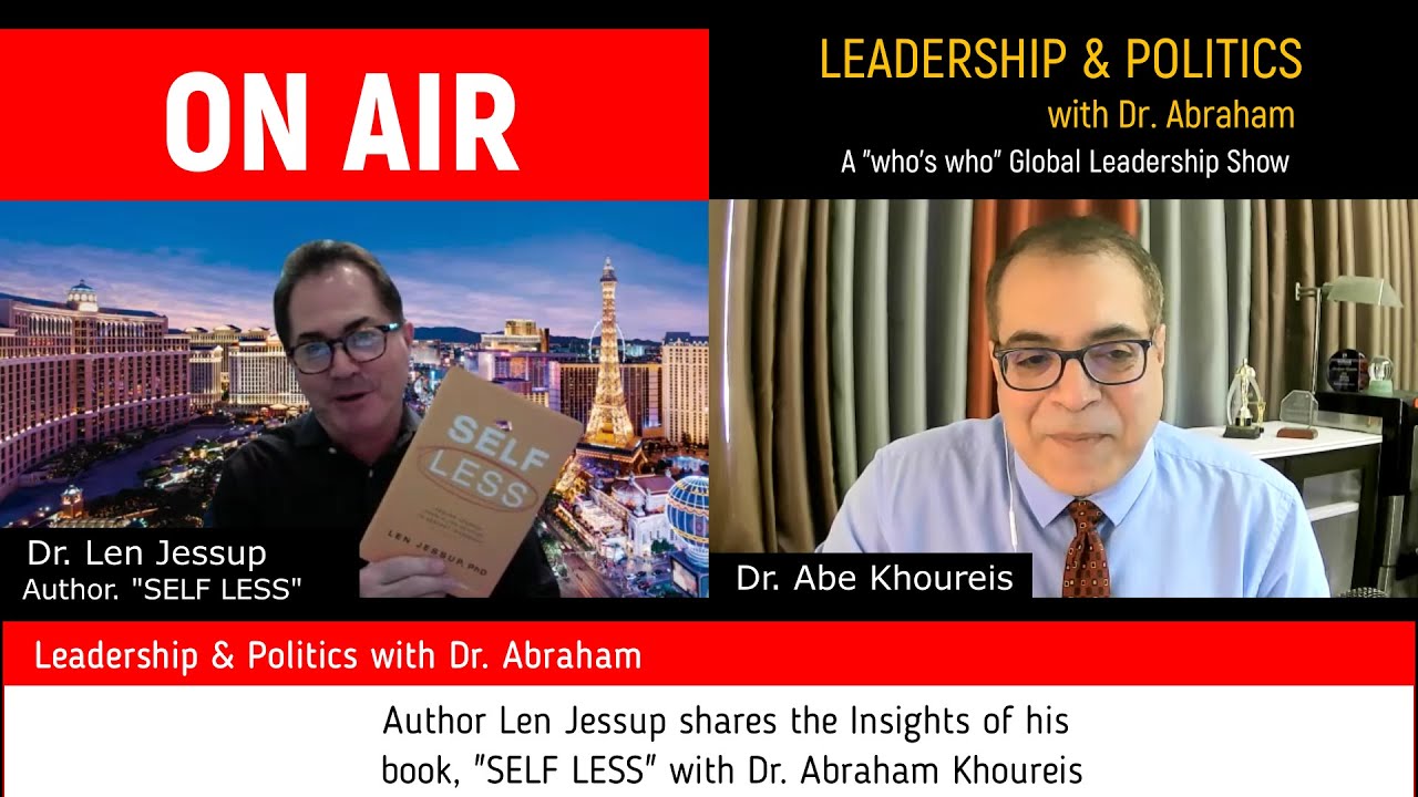 Author Len Jessup shares his journey and insights of his book, "SELF ...
