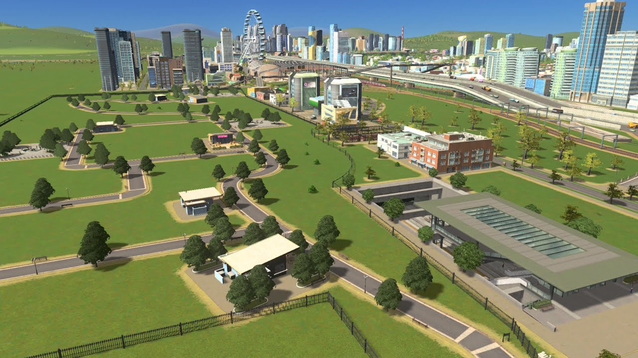 Cities: Skylines - Springfield Tourists #1 - You can park here! - YouTube