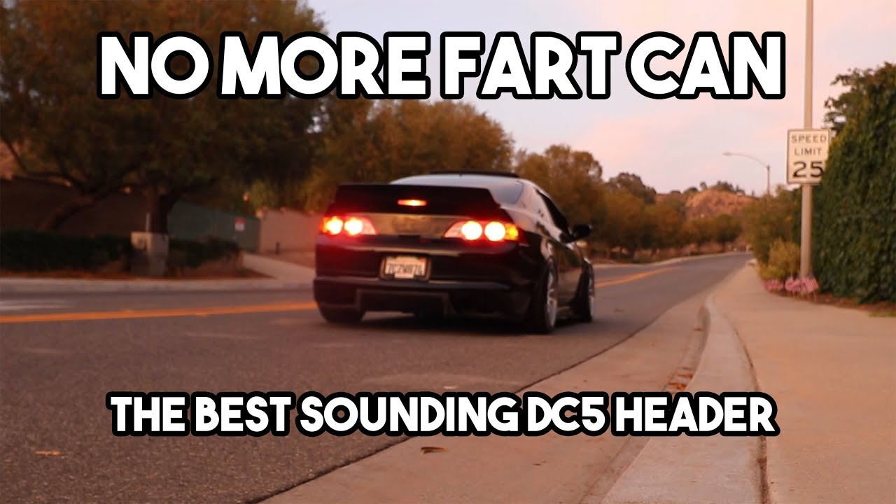 The Best Sounding RSX/ DC5 Header (Skunk2 Alpha Header Install) - YouTube