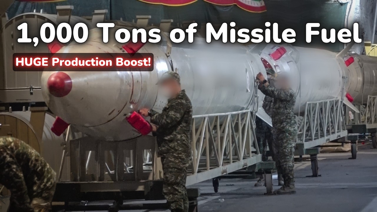 Iran’s Ballistic Missile Production Just Got a HUGE Boost! | 1,000 Tons ...