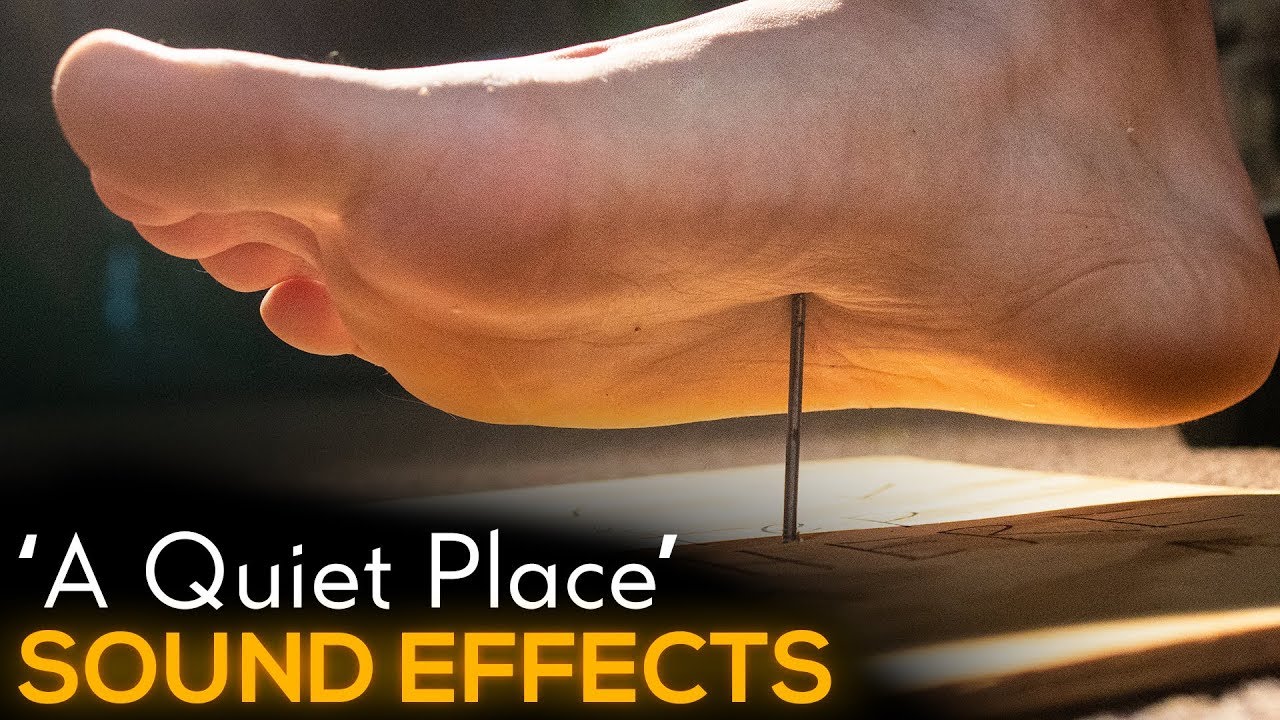 How The Sound Effects In 'A Quiet Place' Were Made - PARODY - YouTube