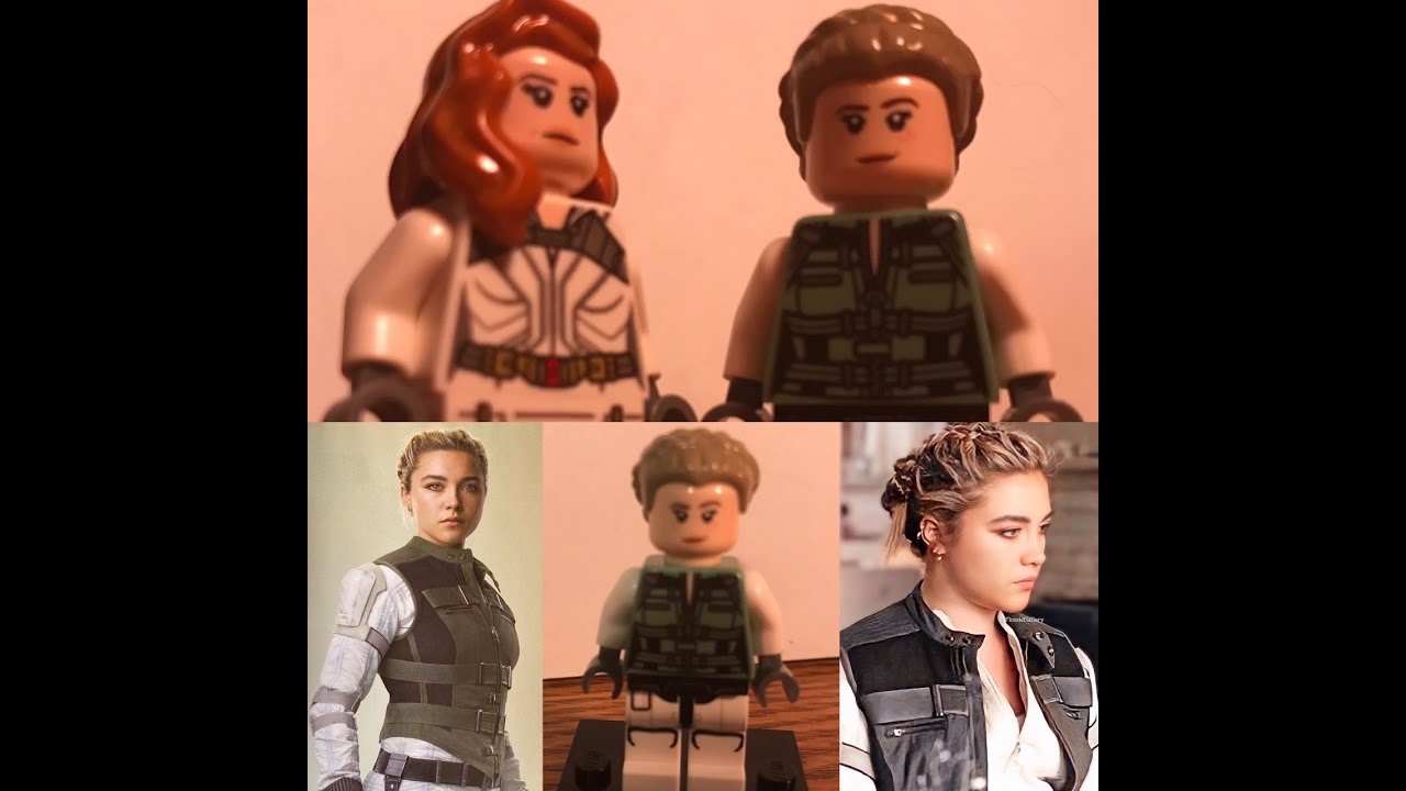 Lego Yelena Belova Custom!!! (Black Widow) - YouTube