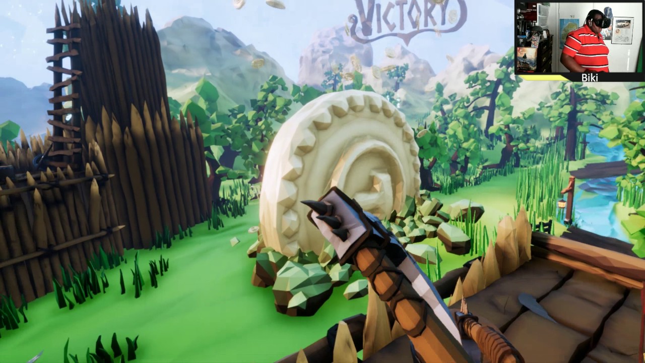 Biki Plays VR Viking Rage Gameplay Full Uncut - YouTube