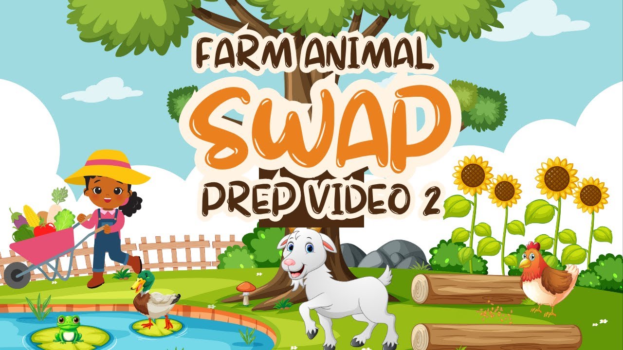 Farm Swap Prep: Barn and Animals - YouTube