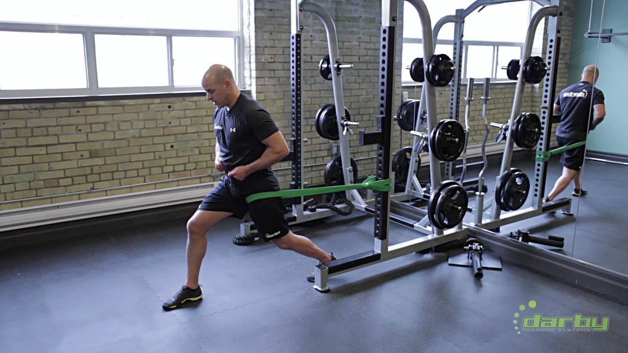 Lower Body Mobility - Band Technique - Hip Mobilization - Split Squat ...