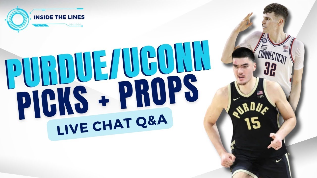 PURDUE/UCONN National Championship Picks and Player Props Preview ...