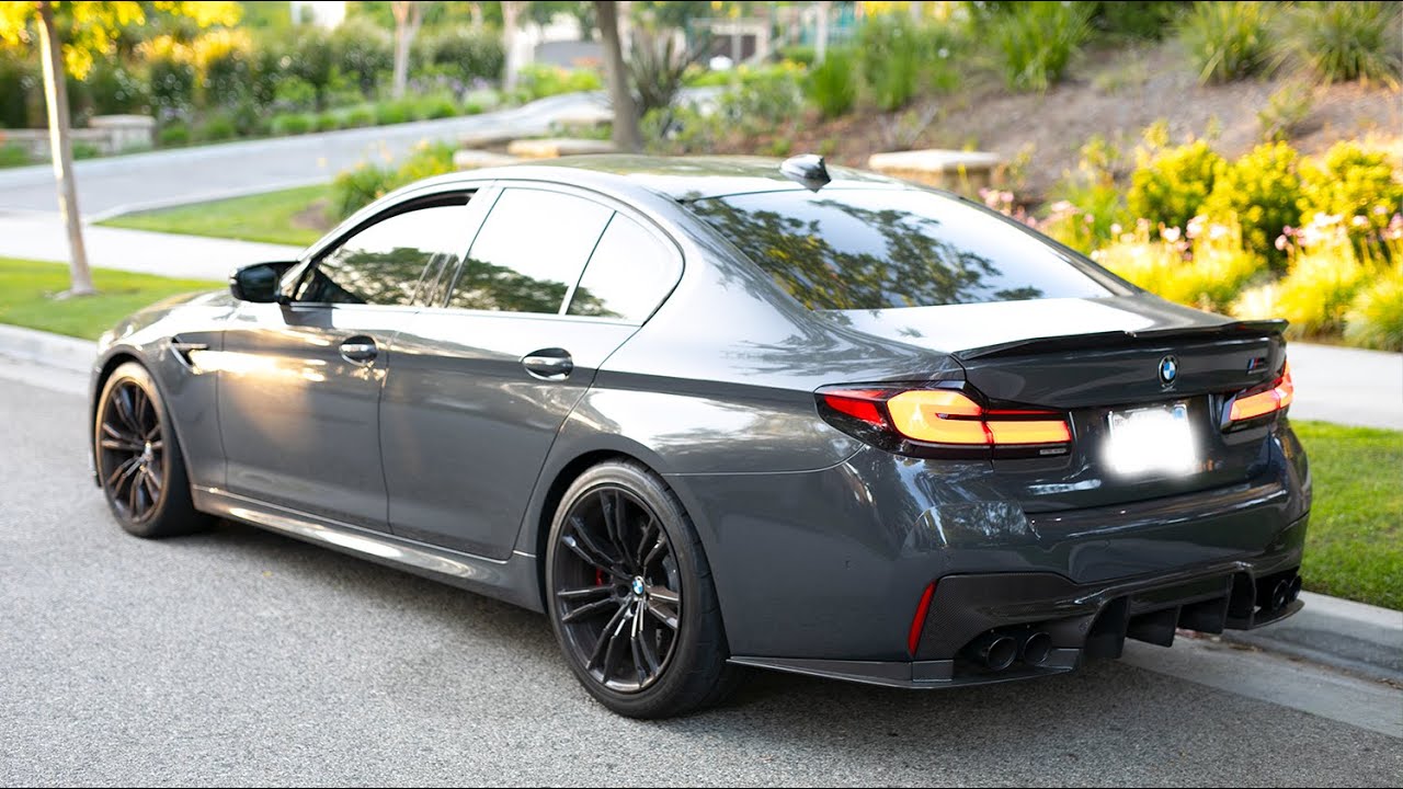 STRAIGHT PIPED M5 COMP POV 🧨 - YouTube