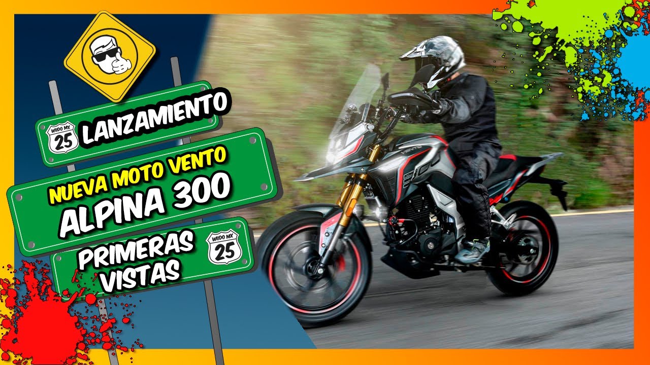 NUEVA MOTO DE VENTO - LA NUEVA ALPINA 300 - YouTube