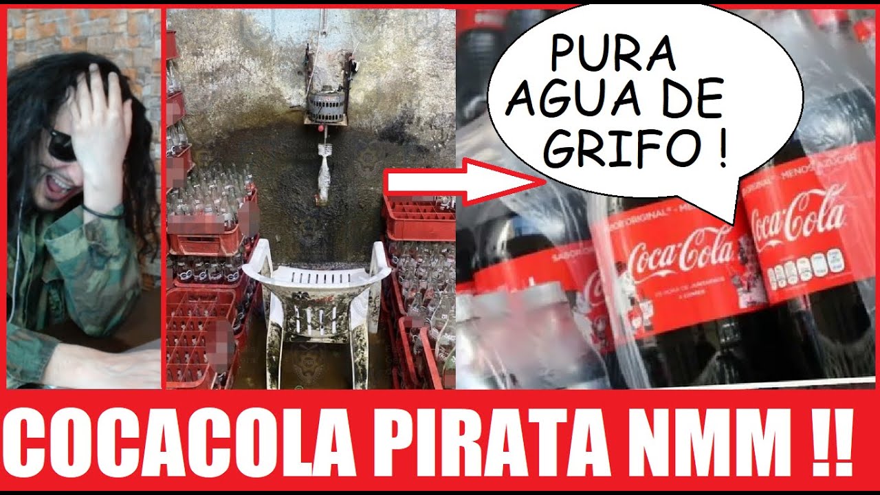 QUE ASCO ! Fábrica de Coca-Cola PIRATA en casa de Iztapalapa PURA agua ...