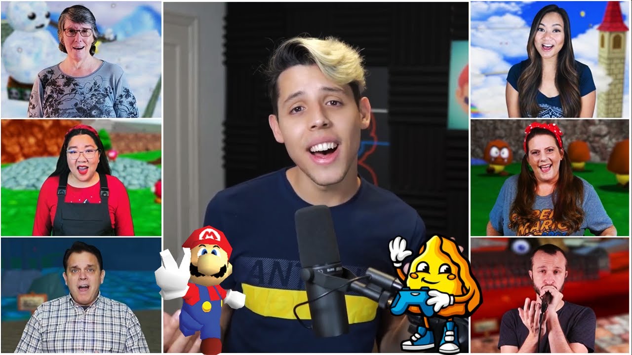 Super Mario 64: Ending and Credits (acapella) ft. Cheese - YouTube