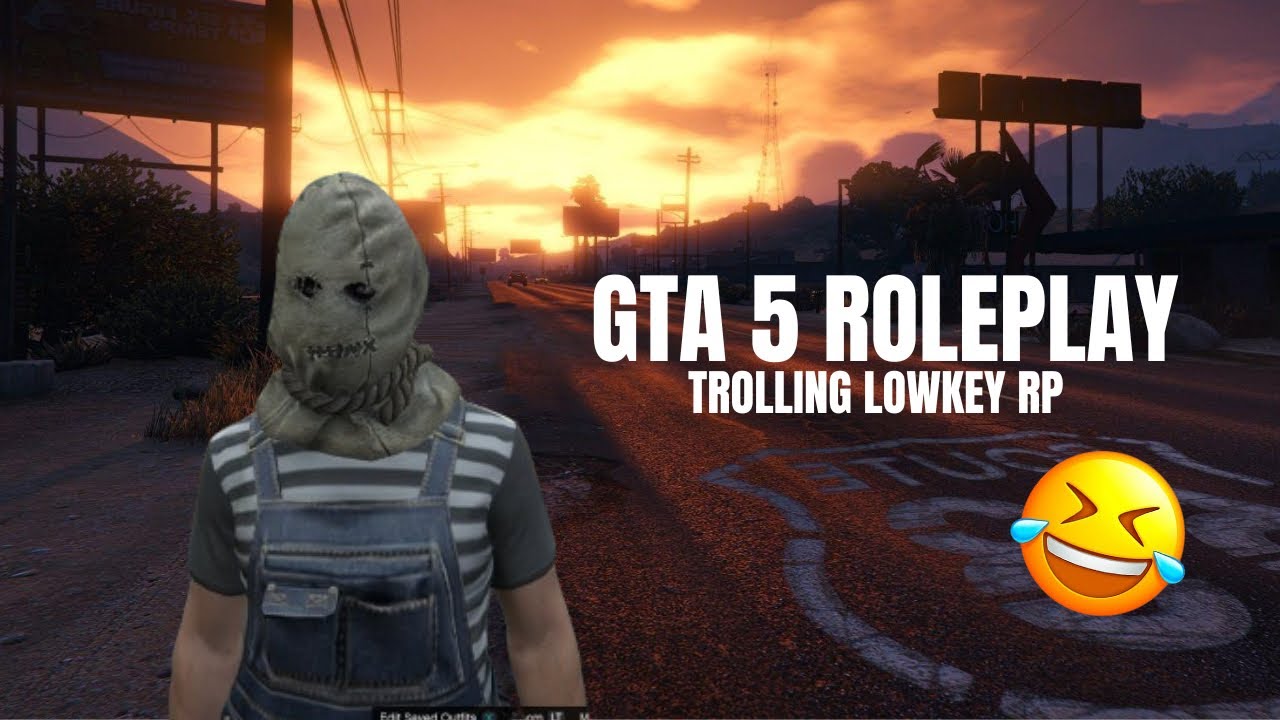 Funny GTA 5 Lowkey RP Trolling - YouTube