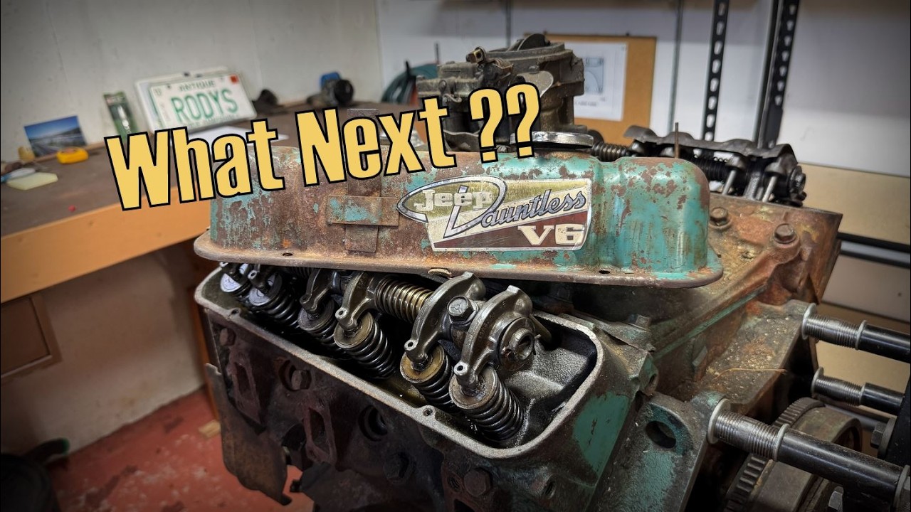 Restoration Kaiser CJ5 What Am I Going To Do With The Dauntless V6 Ep10 ...