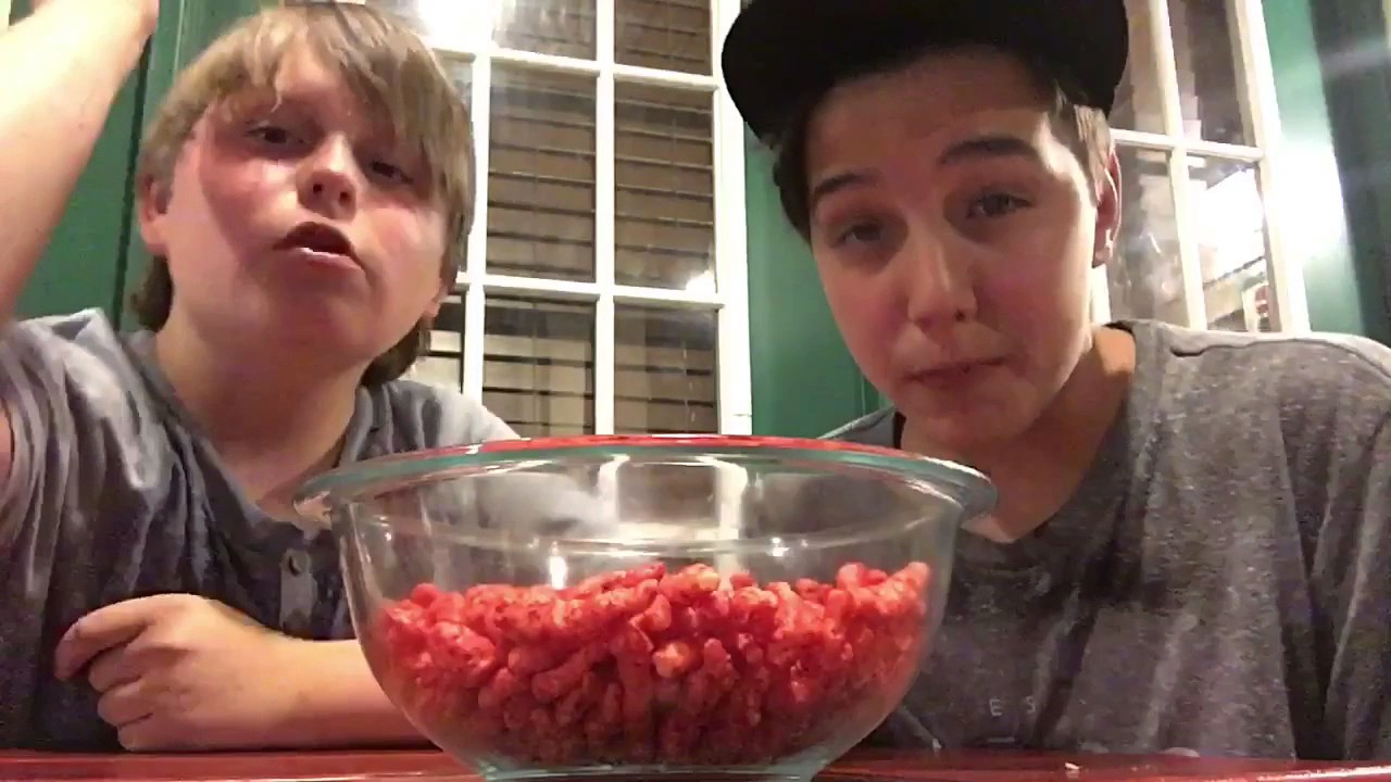 FlAMING HOT CHEETOS CHALLENGE GONE WRONG!!!! - YouTube