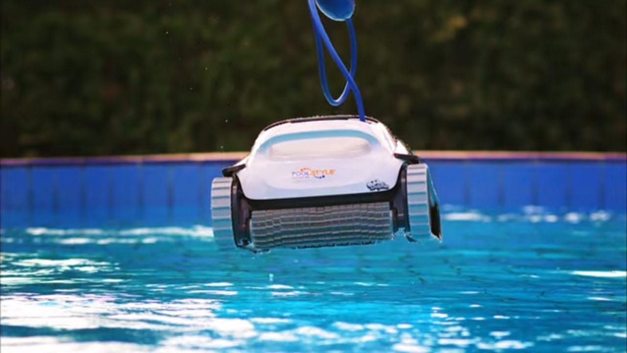 Maytronics Dolphin PoolStyle Advanced Slow Motion View - YouTube