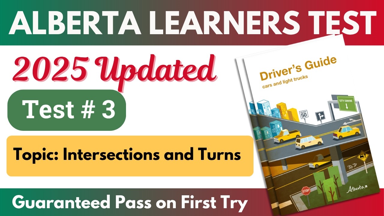 Alberta Learner Class 7 Test - 2025 | Learners Class 7 License Practice ...
