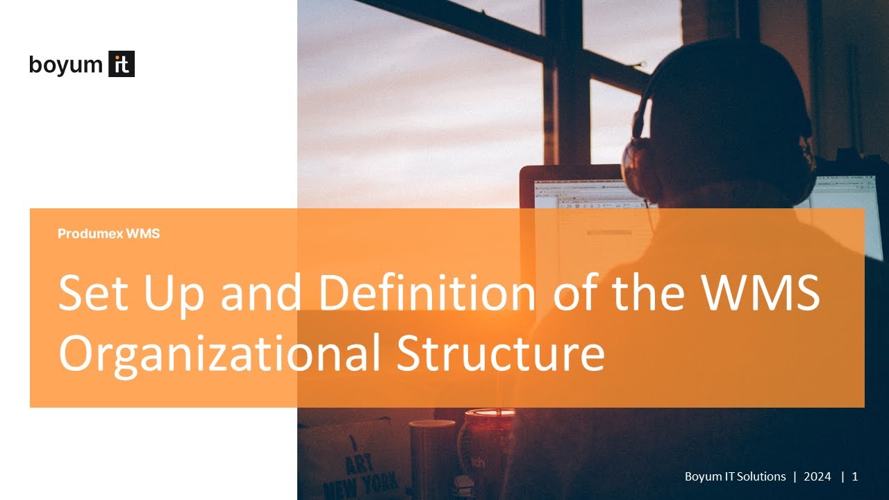 Produmex WMS - Organizational Structure (Part I) - YouTube