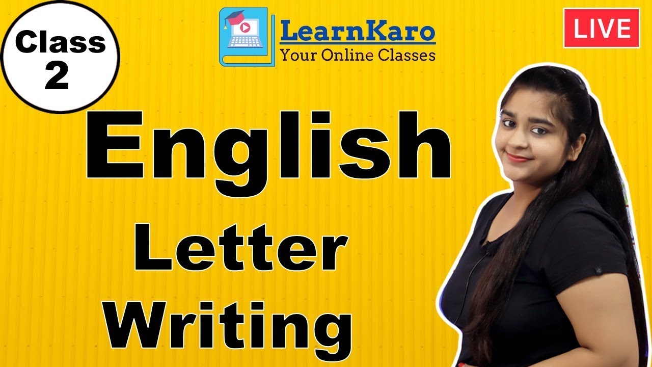 Class 2 | English | Letter Writing - YouTube