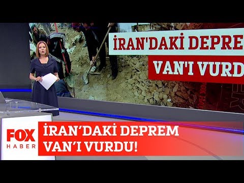 İran'daki deprem Van'ı vurdu! 23 Şubat 2020 Gülbin Tosun ile FOX Ana Haber Hafta Sonu