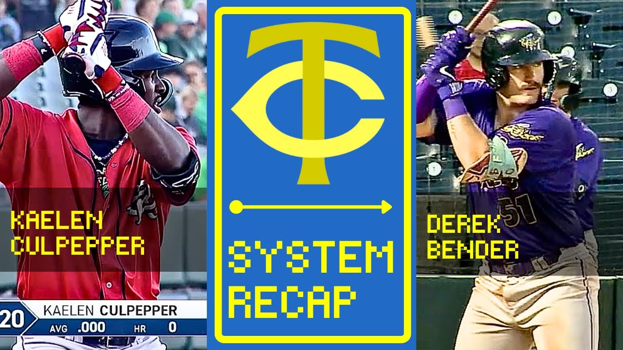 Kaelen Culpepper Makes Cedar Rapids Debut | Twins System Recap - YouTube