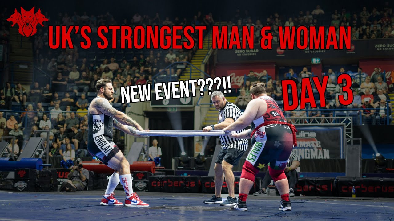 UK's Strongest Man & Woman 2023 day 3 - YouTube