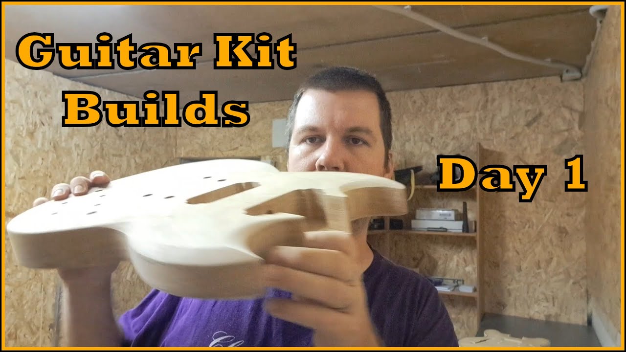 Reshaping the SG Kit (Day 1 - Guitar Kit Builds) - YouTube