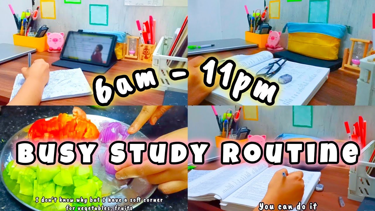 6 am Study Routine 📚| A Busy Day In My Life🌷| Study Vlog 📖| Study More ...