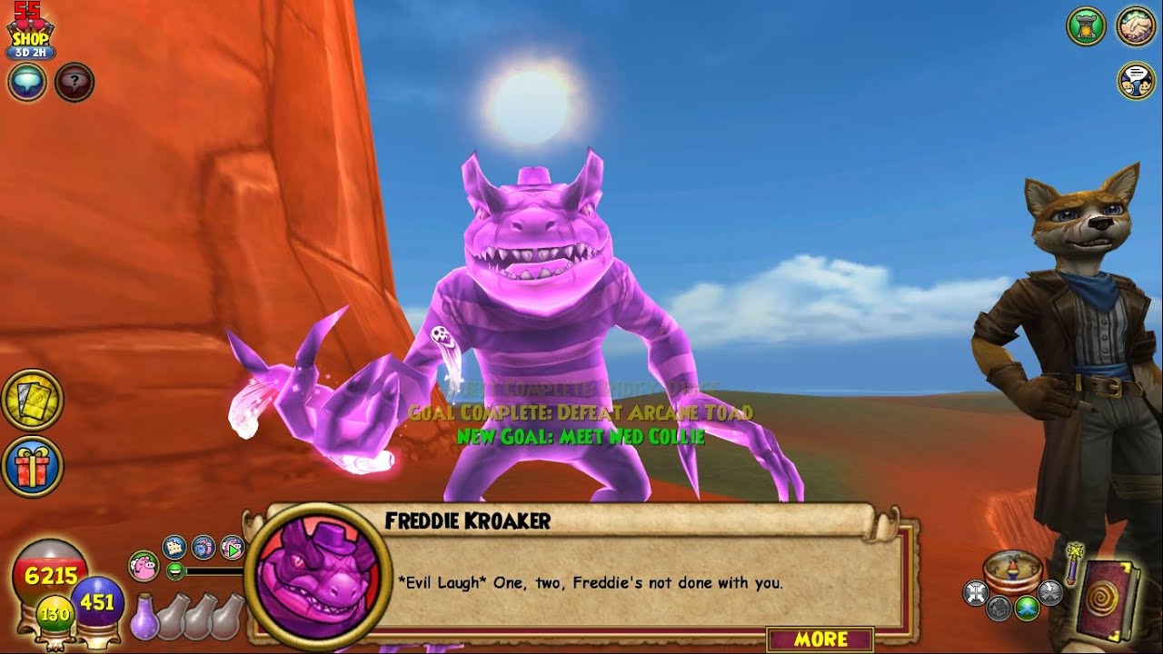 Wizard101: Wallaru Playthrough Episode 4 - YouTube