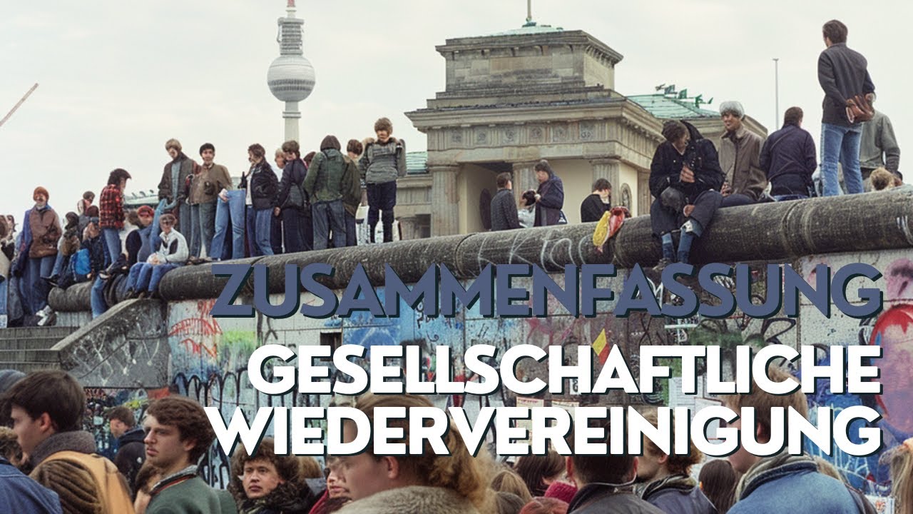 Die gesellschaftlichen Auswirkungen der Wiedervereinigung: Integration ...