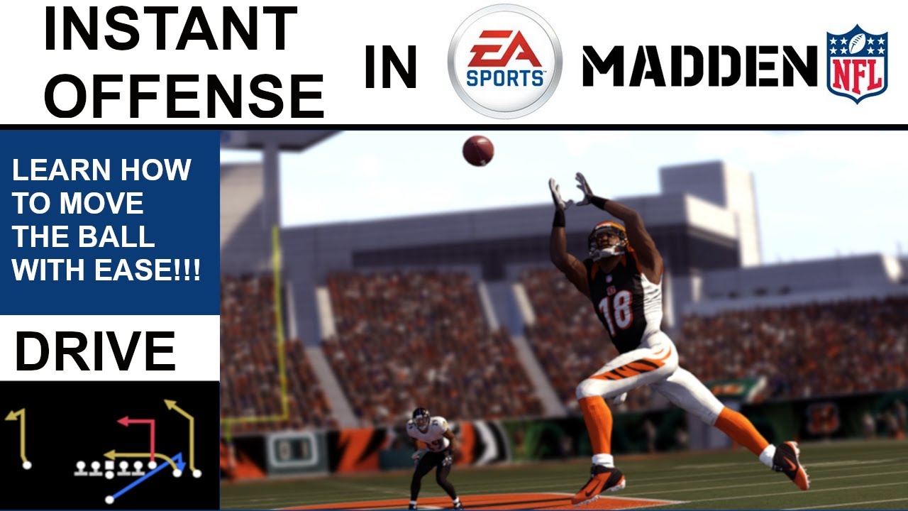 Own The Defense In Madden With The Drive Route Combo! - YouTube