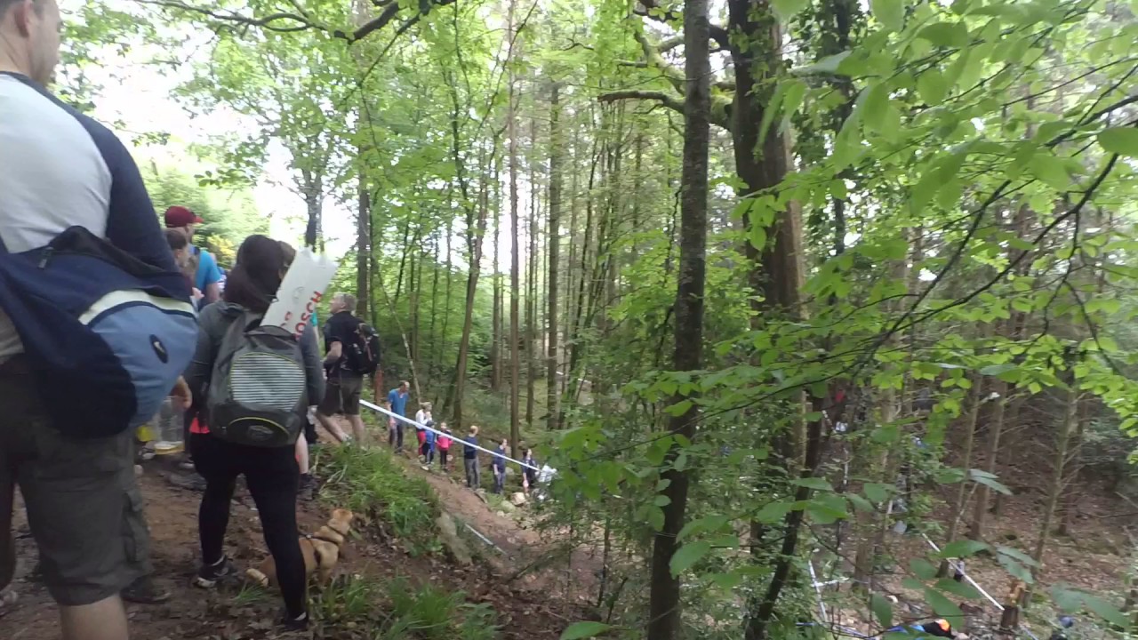 EWS Ireland - Sam Hill (Stage 1 Drop) - YouTube